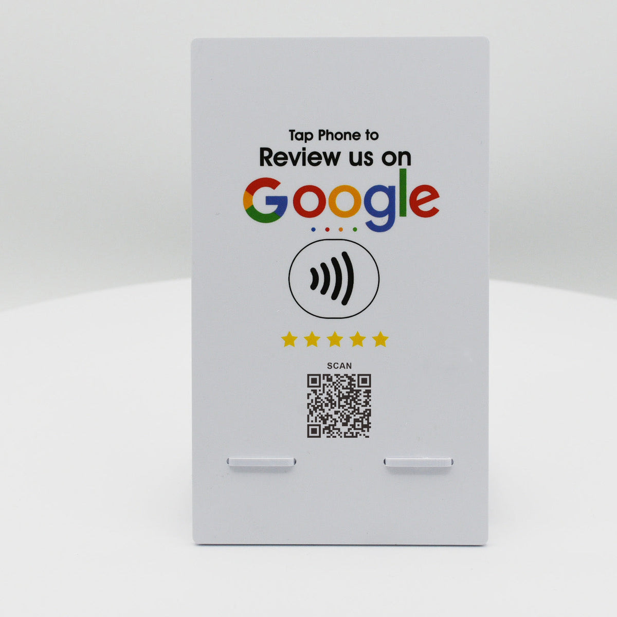 Google Review NFC Table Stand