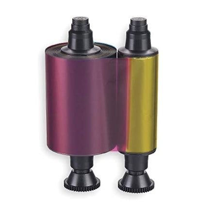 R3314 YMCKOK Color Ribbon For Evolis Dualys Card Printer 200 Prints