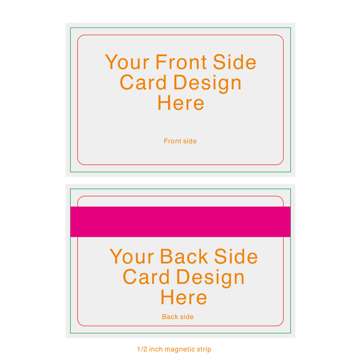 Custom design CR80 credit card size plastic card CR-80, ID-1