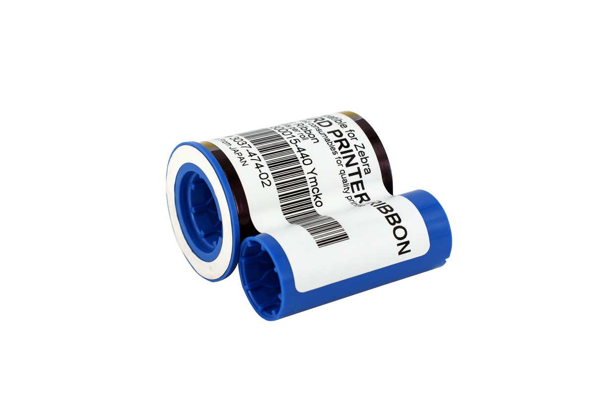 Compatible Zebra 800015-440 Ymcko Color Ribbon for ID Card Printer
